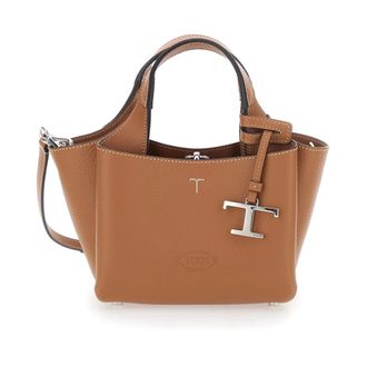 Tod's Micro Leder Handtasche - - Bags - Damen - Braun - ONE SIZE