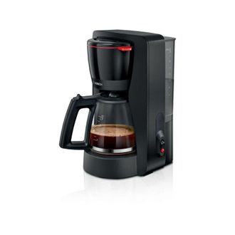 Bosch Machine a Cafe - Cafetiere Electrique Filtre TKA2M113 MyMoment - Noire - Capacit&eacute; 1,25L - verseuse verre - systeme anti-gouttes