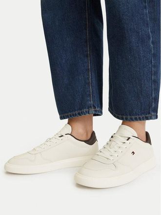 Tommy Hilfiger Sneakers Icon Court Light FW0FW09601 Wei&szlig;