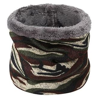 Generic &Eacute;charpe dhiver cache-cou pour homme et femme - Tricot chaud - En polaire chaude - Coupe-vent, 20, Taille unique