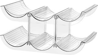 Generic Weinregal f&uuml;r Die Arbeitsplatte, Flaschenhalter, Modern und Stilvoll, Einfache Montage, Leicht zu Reinigen, Geeignet f&uuml;r Wohnzimmer, K&uuml;che und Esszimm
