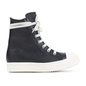 Rick Owens Homme, Chaussures, Noir, Taille: 44 1/2 EU Sneaks Baskets