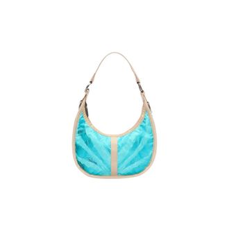 Roberto Cavalli Small Bologna Bag With Print - - Bags - Damen - Blau - ONE SIZE