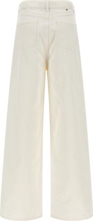 Golden Goose Garment-Dyed Bull Denim Jeans - Cream