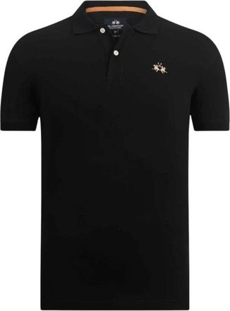 La Martina Polo Eduardo Slim Fit Bleu - Homme - Tops - Noir - Taille: M