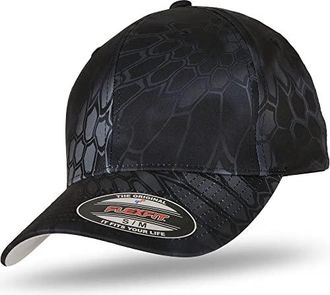 Flexfit Casquette de baseball avec bandana UD Skull dans de nombreuses couleurs, Kryptek Typhon, L-XL