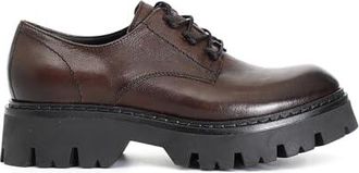 Caf&egrave;noir Derby en Cuir pour Femmes, pour Femme, Couleur Marron, Taille 37