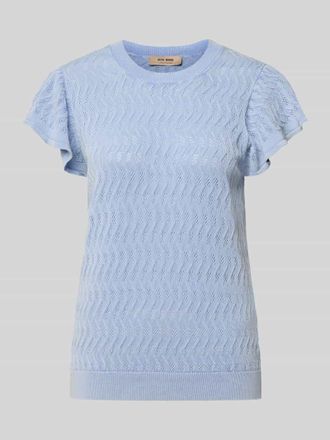 Mos Mosh Strickshirt mit Volants Modell Ganna