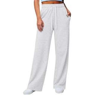 Generic Pantalon de jogging pour femme - Taille basse - Pantalon de sport long - Pantalon de loisirs - L&eacute;ger et confortable - Pantalon de surv&ecirc;tement ample - 