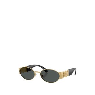 Versace Homme, Accessoires, Jaune, Taille: 56 MM Lunettes de soleil