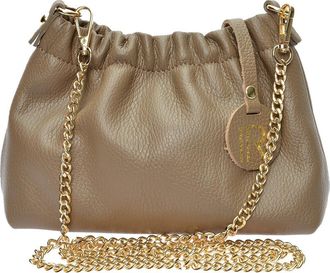 Isabella Rhea Beige Rindsledertasche