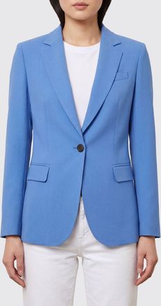 Alberto Biani Blazer court slim fit &agrave; simple boutonnage avec revers classiques