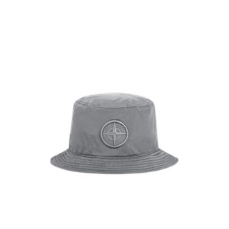 Stone Island Homme, Accessoires, Gris, Taille: L Nylon Metal Bucket Hat