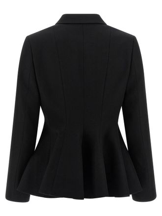 Fendi Grain de Poudre Blazer - Black
