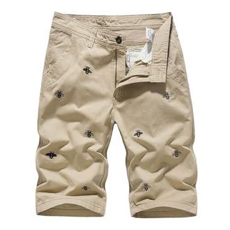 Generic Pantalon cargo pour homme, pantalon de jogging, short d&eacute;contract&eacute;, coupe classique, &eacute;t&eacute;, plage, chino, 2026, kaki, 31W