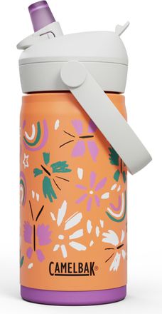 Camelbak THRIVE FS KIDS VSS 12OZ Trinkflasche Sport - Vakuumisolierter Edelstahl - Auslaufsicher - Hält Wasser kalt - Für kleine Abenteurer - Butterfly Rainbow
