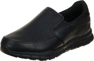 Skechers Chaussures de Travail Nampa-Groton Food Service pour Homme, en polyuréthane, Noir, 11 M US, Polyuréthane Noir, 45 EU