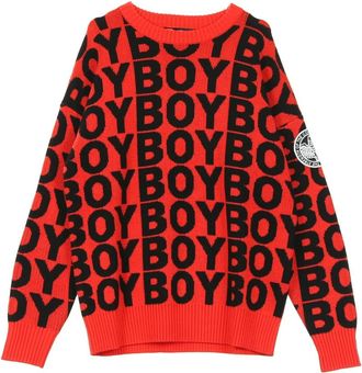 Boy London Homme, Pulls, Rouge, Taille: L Aver Jumper