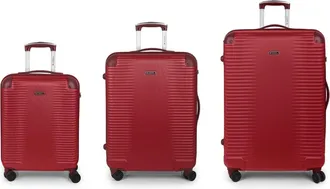 Gabol Balance XP - 4-Rollen-Trolley Set 3tlg. S/M/L rojo