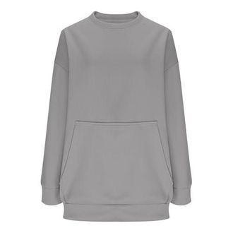 Generic Sweat à bandoulière pour animal de compagnie, col rond avec poche sur le devant, matériau facile à nettoyer, chaud pour lautomne et lhiver, pull class