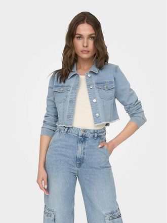 Only Jeansjacke Wonder 15256098 Blau Regular Fit