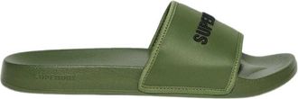 Superdry Herren Tarp Core Pantoletten Olivgr&uuml;n Kaki 10-11