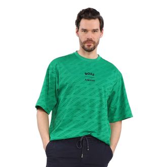 HUGO BOSS Ajbxng Talboa T-Shirt f&uuml;r Herren (Gr&uuml;n)