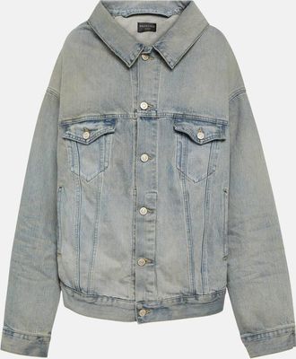 Balenciaga Veste en jean oversize