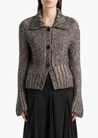 Khaite H26 Cardigan - Charcoal