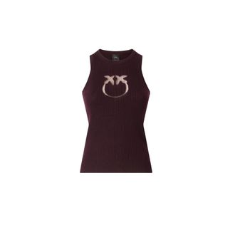 Pinko &Auml;rmellose Tops - - Tops - Damen - Lila - S