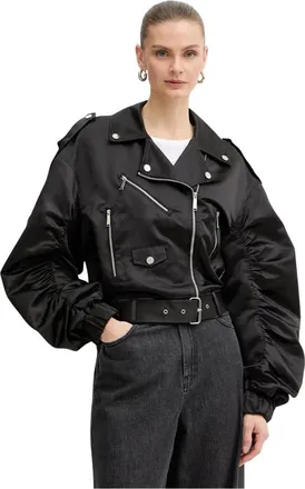 Karl Lagerfeld Damen, Jacken, Schwarzk, 4XSGr&ouml;&szlig;e