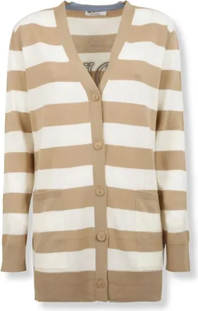Max Mara Damen, Strickwaren, Beige, SGr&ouml;&szlig;e
