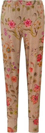 Pip Studio Relaxhose Bobien Long Trousers Flower mit seitlichen Einschubtaschen