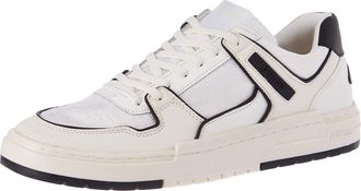 Guess Herren Cento Sneaker, Weiß, 43 EU