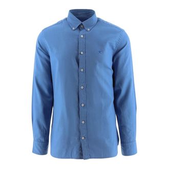 Hackett Garment Dyed Oxford-Hemd - - Shirts - Herren - Blau - XL