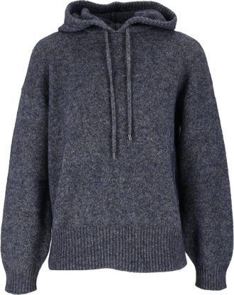 KANGRA Oversized Hoodie - - Knitwear - Damen - Blau - L