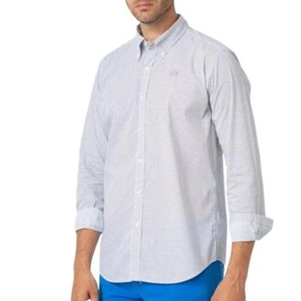 La Martina Diamond Poplin Hemd - - Shirts - Herren - Blau - XL