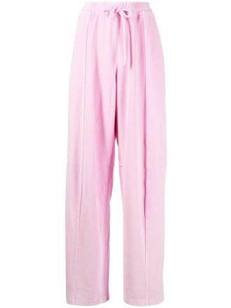 Alexander Wang Jogginghose mit Logo - Rosa