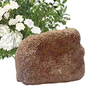 Generico Key Rock Schl&uuml;sselsafe f&uuml;r den Au&szlig;enbereich, Garten, Aufbewahrungsbox f&uuml;r Wege, Garten, Urlaub, Garage, Geocaching, Hinterhof, Veranda, Haus, Schuppen