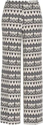 Guess Femme, Pantalons, Multicolore, Taille: 46 FR Pantalon Large Pliss&eacute;