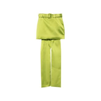 Self Portrait Belted Bow-detail Mini Skirt