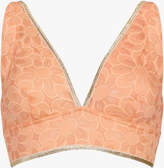 La Nouvelle Brassi&egrave;re Soon en dentelle florale