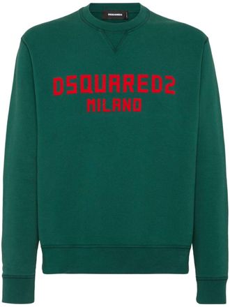 Dsquared2 sweat à logo imprimé - Vert