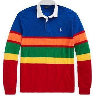 Ralph Lauren CLASSIC FIT STRIPED TERRY RUGBY SHIRT
