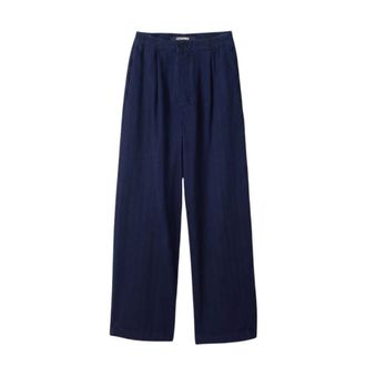 Jacquemus Homme, Pantalons, Bleu, Taille: W33 Wide Pantalons