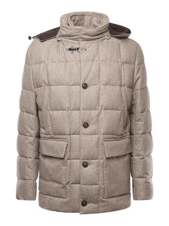 Fay Blouson Rembourr&eacute; - Beige