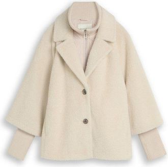 Tom Tailor Sommerjacke Jacken Cosy Cape Jacke im 2-in-1-Look