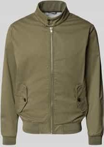 Christian Berg Jacke mit Stehkragen und Pattentaschen