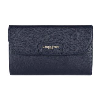 Lancaster Stylischer Flap-Rucksack mit Druckknopfverschluss - - Accessories - Damen - Blau - ONE SIZE