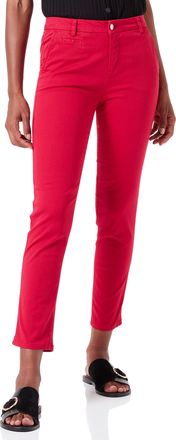 Benetton Damen Straight Leg Hose PANTALONE 4GD7558S3, Lila 79D, 32 (Herstellergr&ouml;&szlig;e: 38)